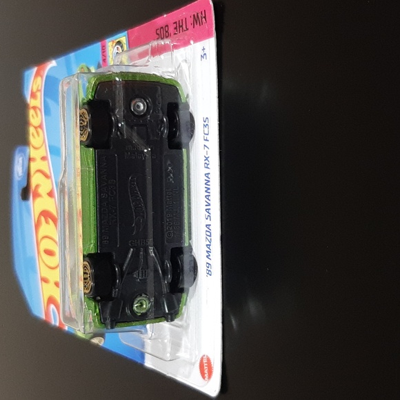 Mattel | Other | 89 Mazda Savanna Rx7 Green 223 Hot Wheels The 80s ...